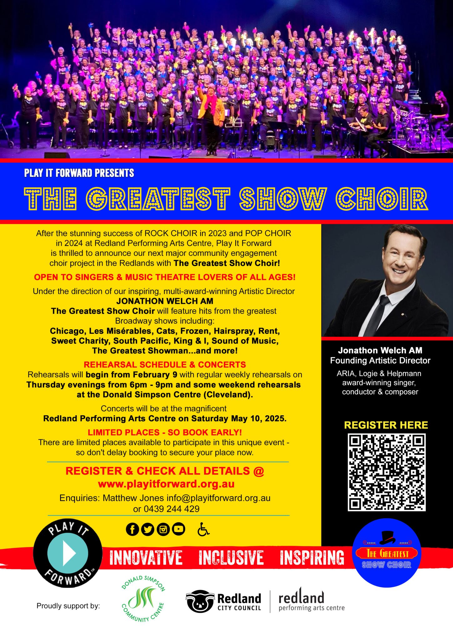 Play It Forward - The Donald Simpson Centre